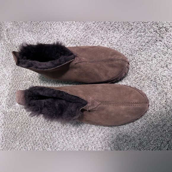 L.L. Bean | Shoes | Ll Bean Wicked Good Slippers Womens 1 Sherpa Lined ...